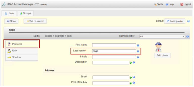 【Linux】 GUIによるOpenLDAPユーザ管理方法（LDAP Account Manager） | ぺんぎんや