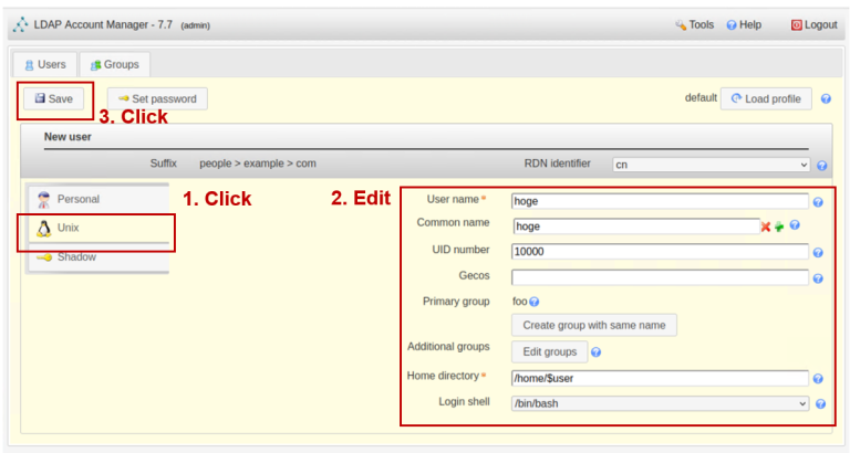 【Linux】 GUIによるOpenLDAPユーザ管理方法（LDAP Account Manager） | ぺんぎんや