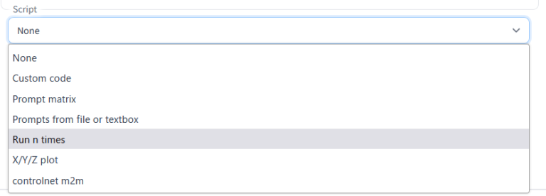 【Stable diffusion】 AUTOMATIC1111で800枚以上無制限に生成するCustom Scriptを導入 | ぺんぎんや