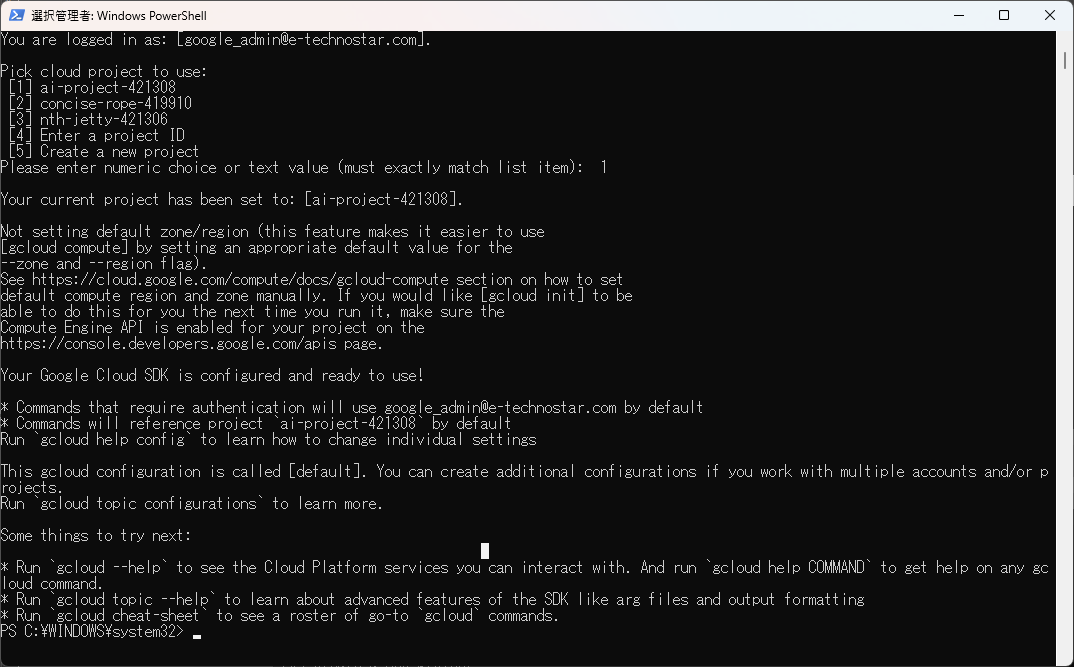 【Windows】 gcloud CLIのインストール方法 | ぺんぎんや